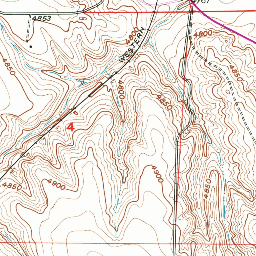 Windsor, CO (1950, 24000-Scale) Map by United States Geological Survey ...