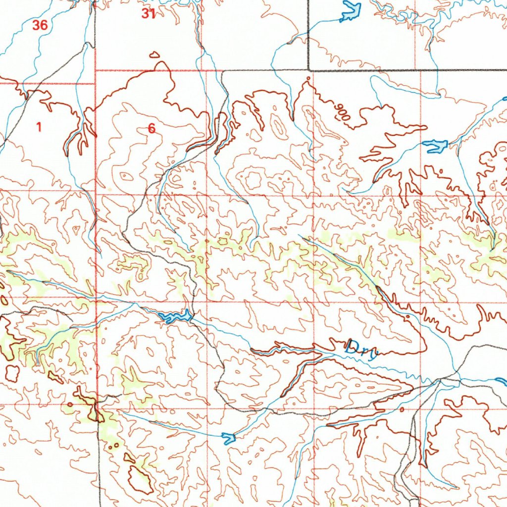 Winnett, MT (1986, 100000-Scale) Map by United States Geological Survey ...