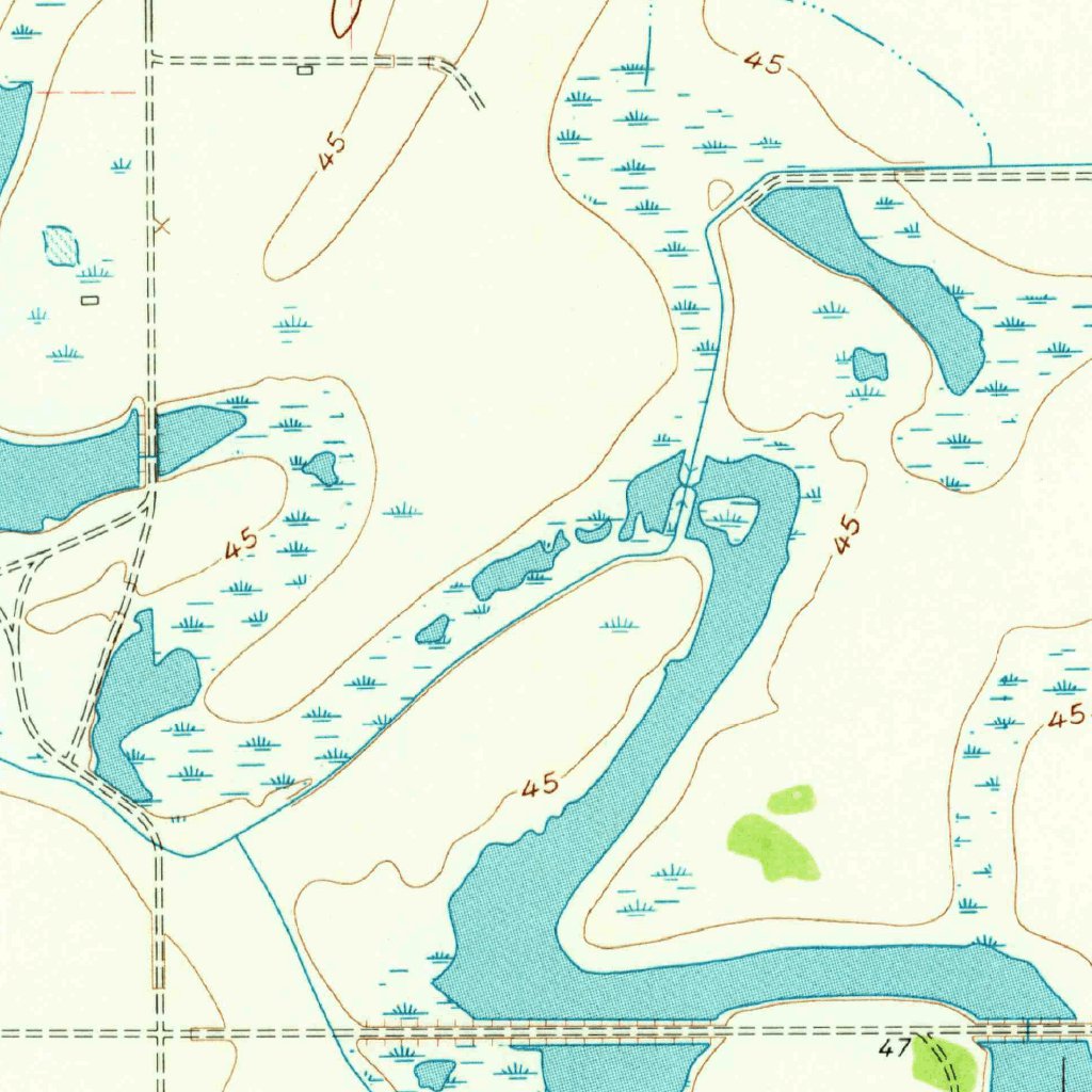 Winnie NW, TX (1962, 24000-Scale) Map by United States Geological ...