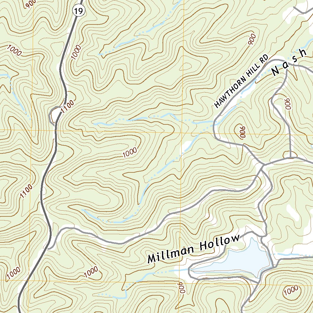 Winona, MO (2021, 24000-Scale) Map by United States Geological Survey ...