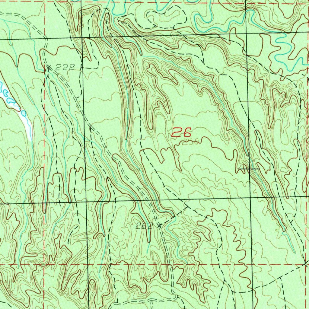 Winona North, MI (1982, 25000-Scale) Map by United States Geological ...