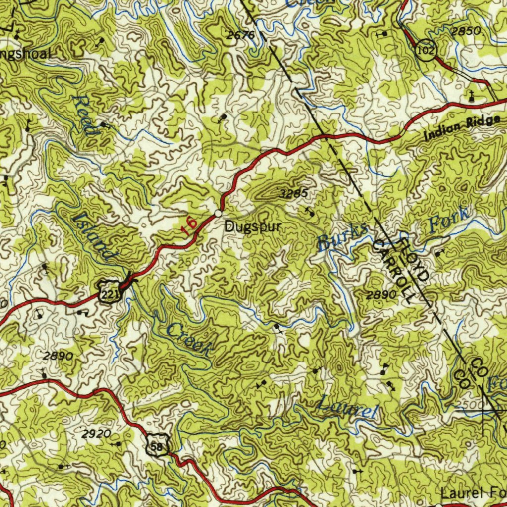 Winston-Salem, NC-VA-TN (1955, 250000-Scale) Map by United States ...