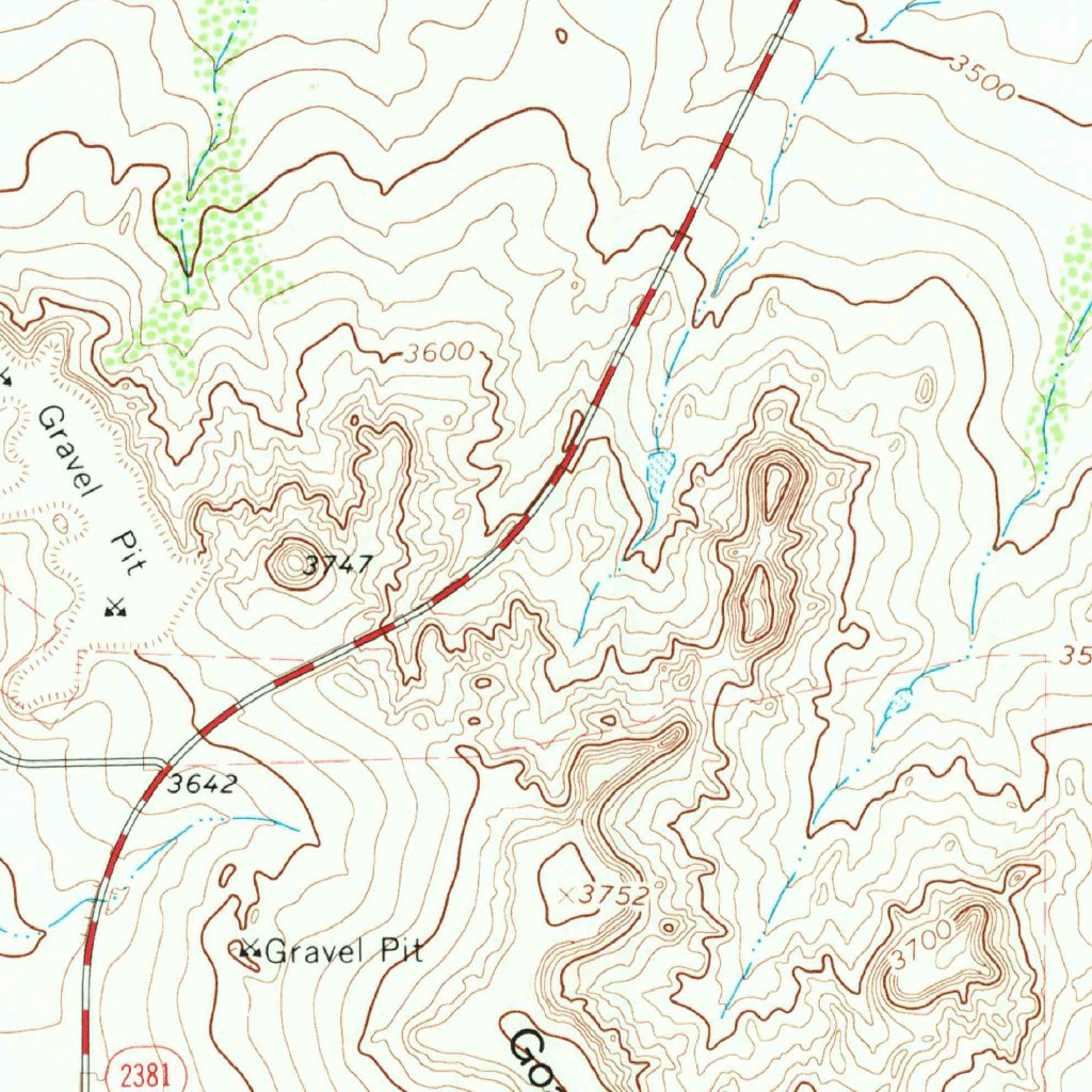 Wolf Mountain, TX (1966, 24000-Scale) Map by United States Geological ...