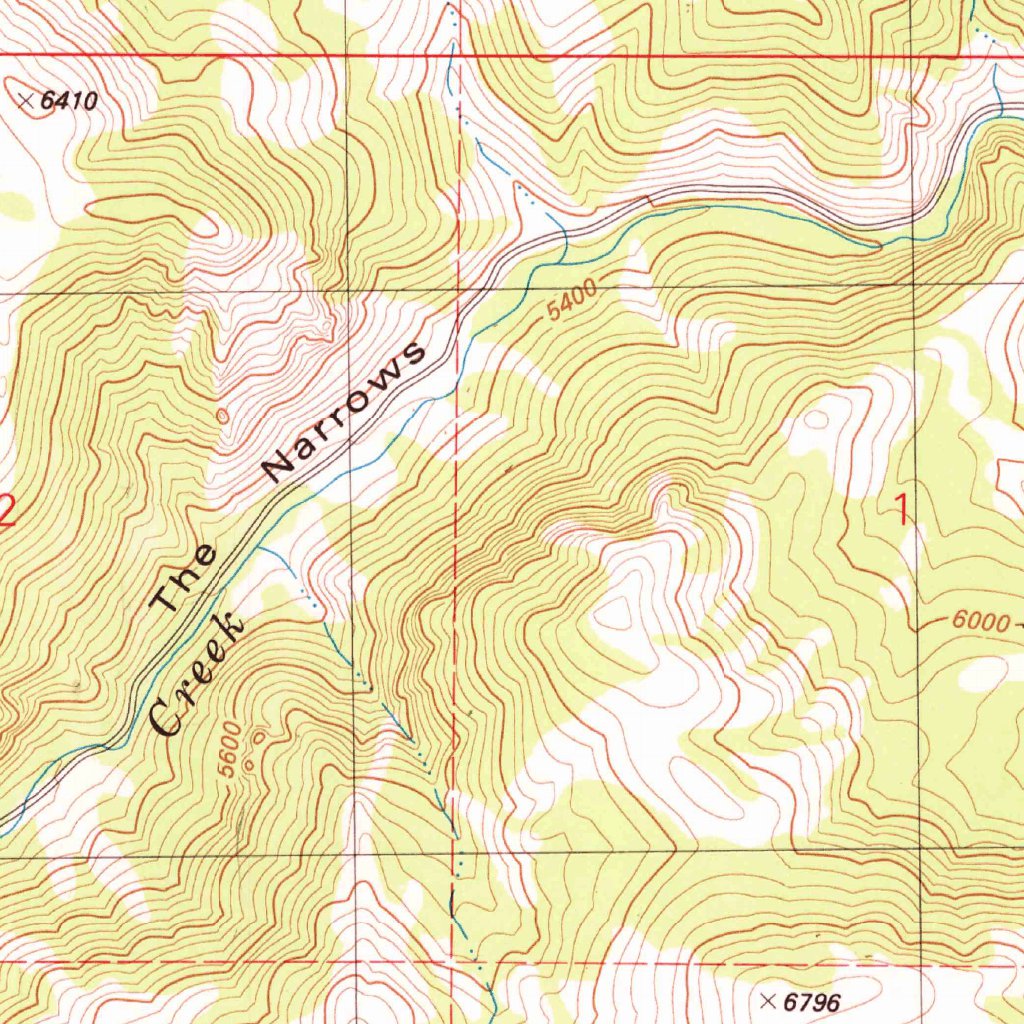 Wolverine, ID (1981, 24000-Scale) Map by United States Geological ...