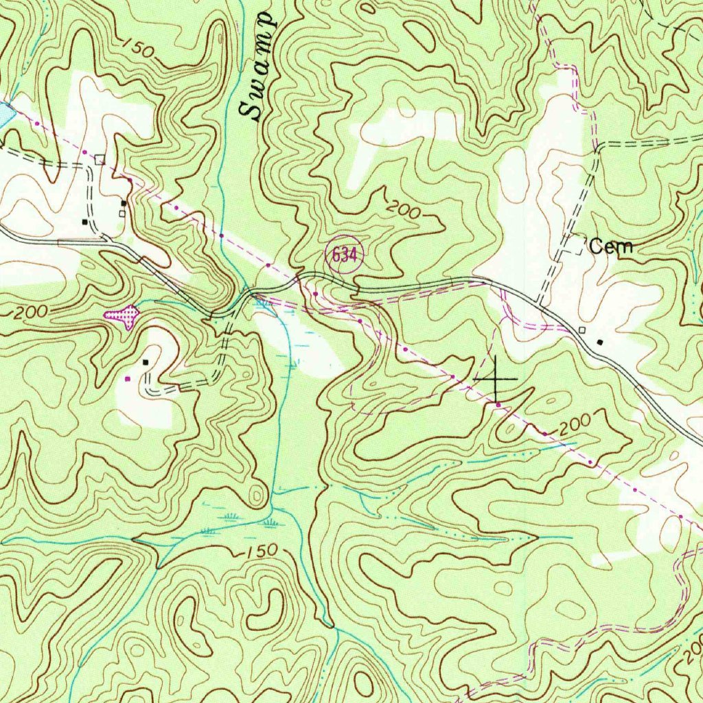 Woodford, VA (1969, 24000-Scale) Map by United States Geological Survey ...