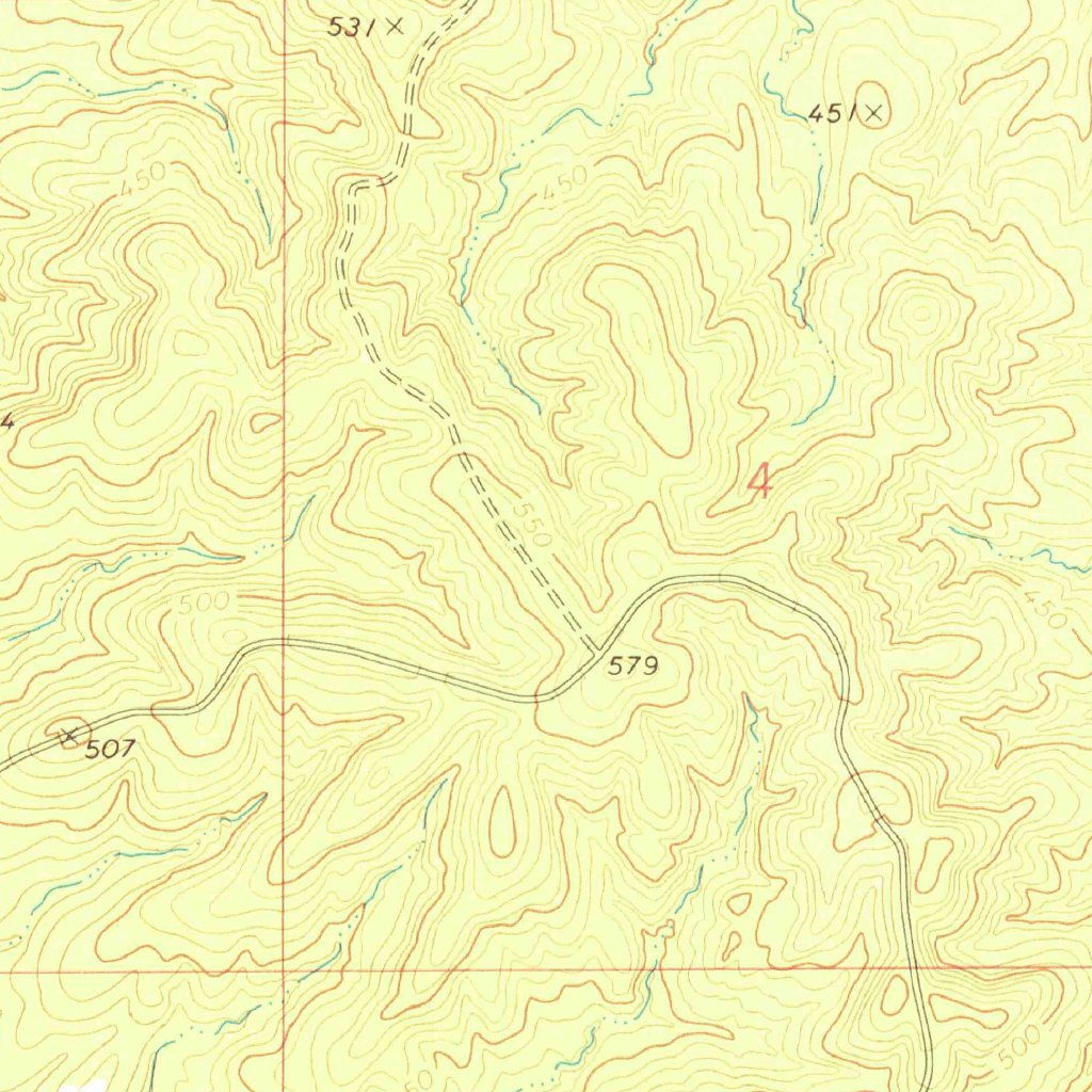 Woodland, MS (1972, 24000-Scale) Map by United States Geological Survey ...