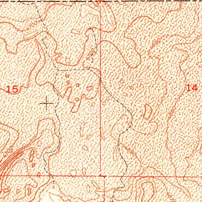 Woodville, ID (1950, 24000-Scale) Map by United States Geological ...