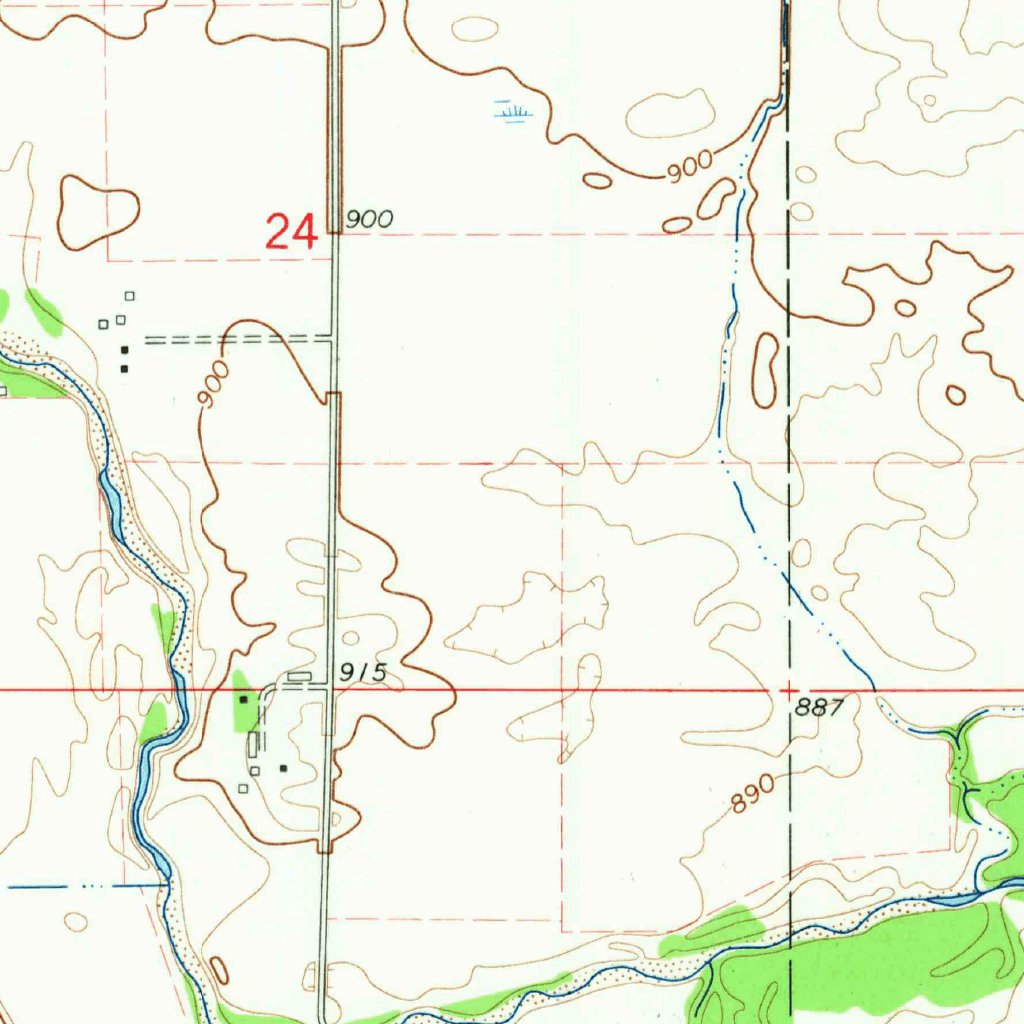 Woodward, IA (1965, 24000-Scale) Map by United States Geological Survey ...
