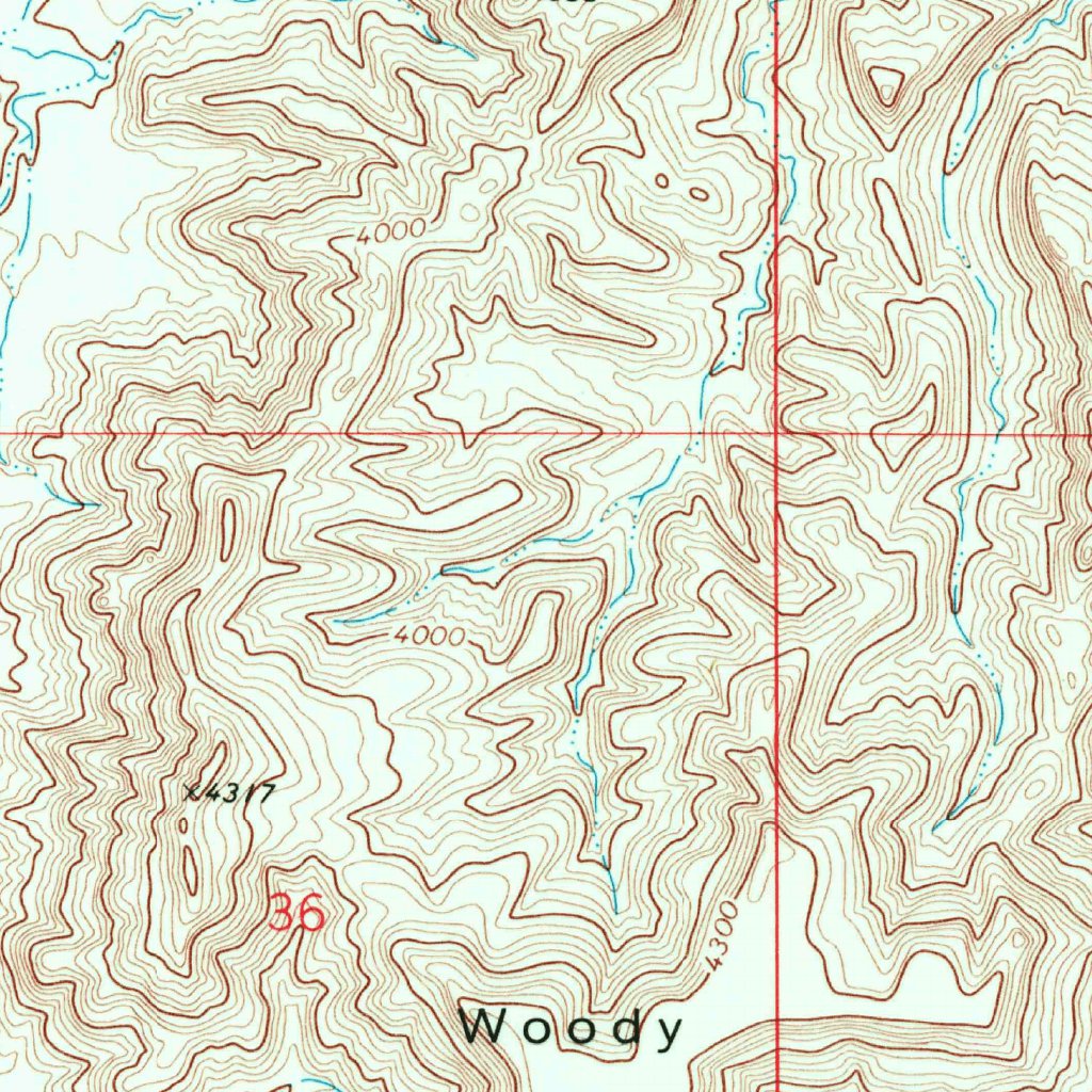 Woody Mountain, MT (1969, 24000-Scale) Map by United States Geological ...