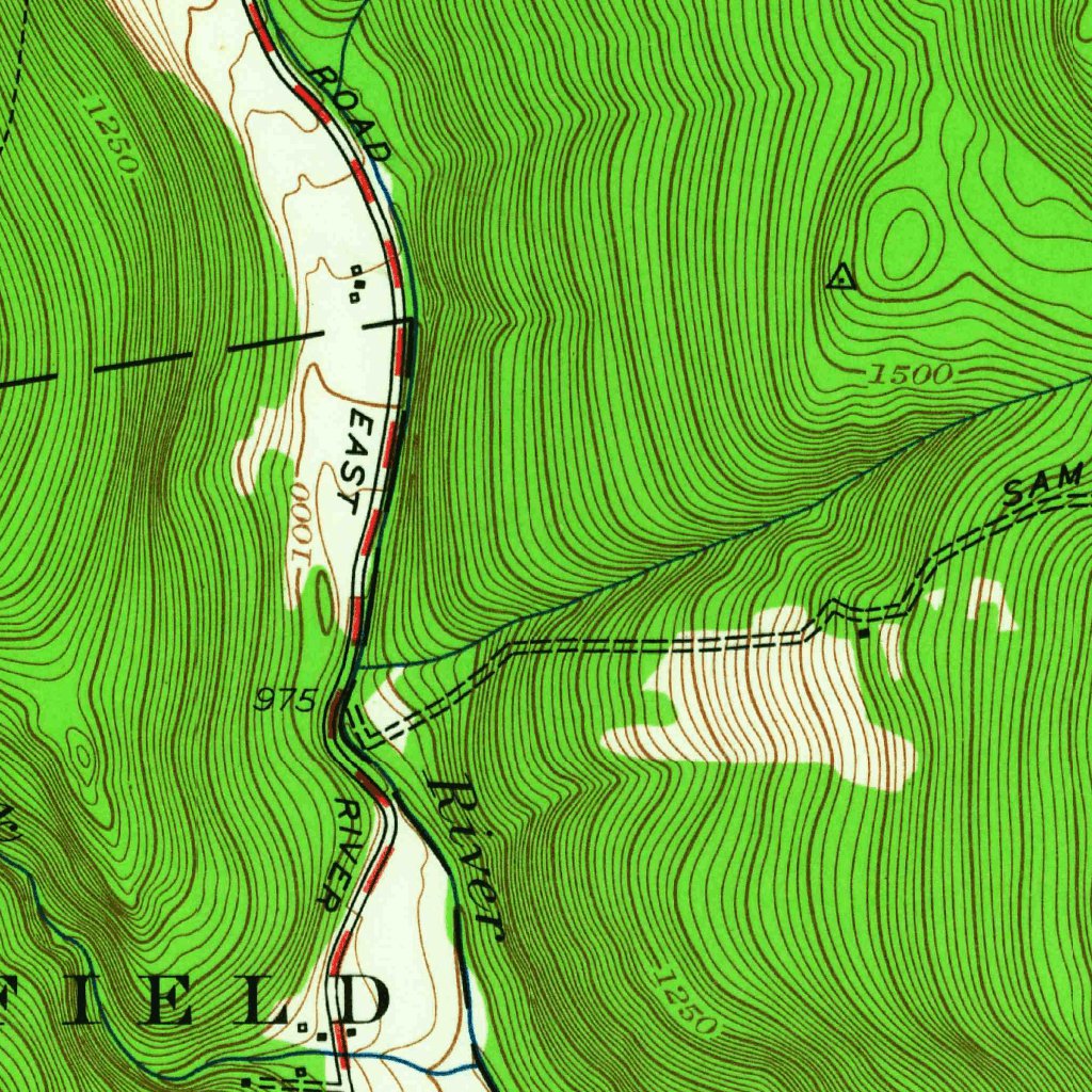 Worthington, MA (1956, 24000-Scale) Map by United States Geological ...
