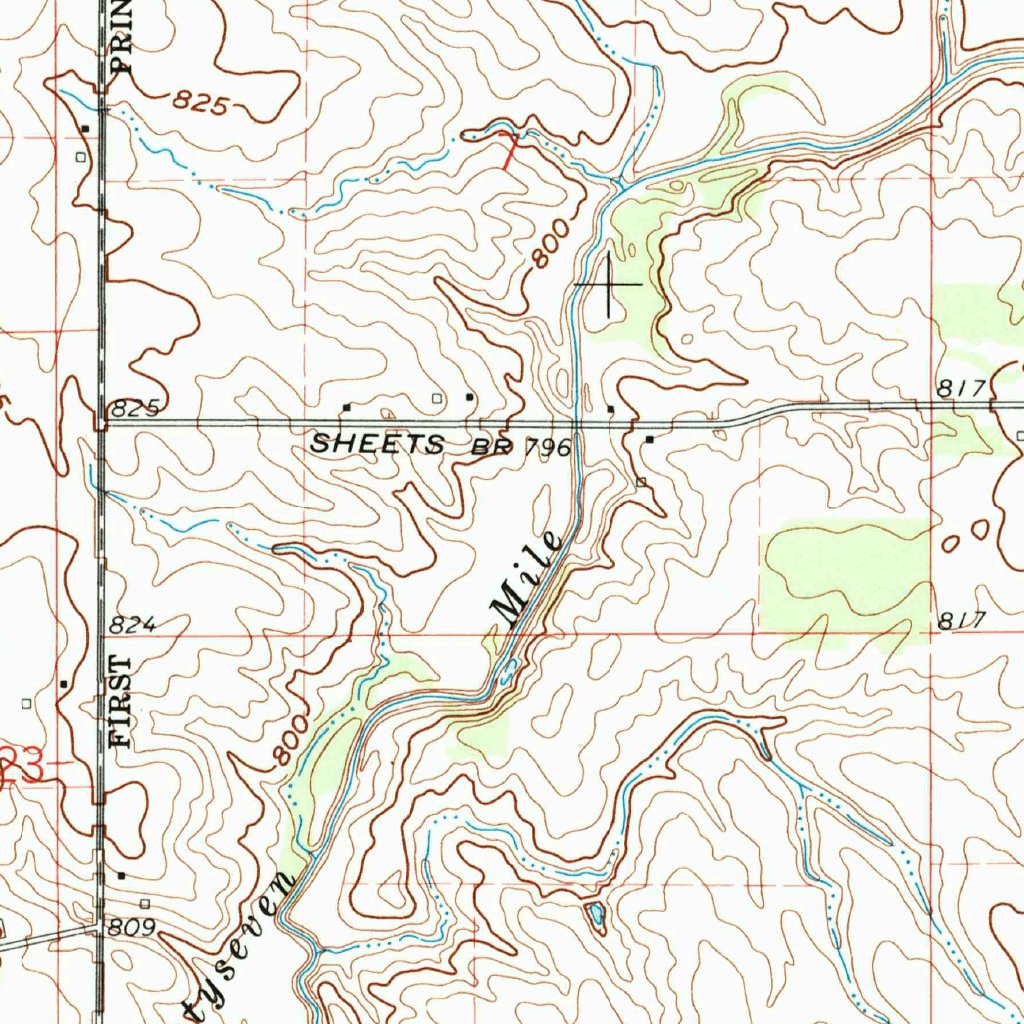 Wren, OH-IN (1960, 24000-Scale) Map by United States Geological Survey ...
