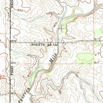 Wren, OH-IN (1960, 24000-Scale) Map by United States Geological Survey ...