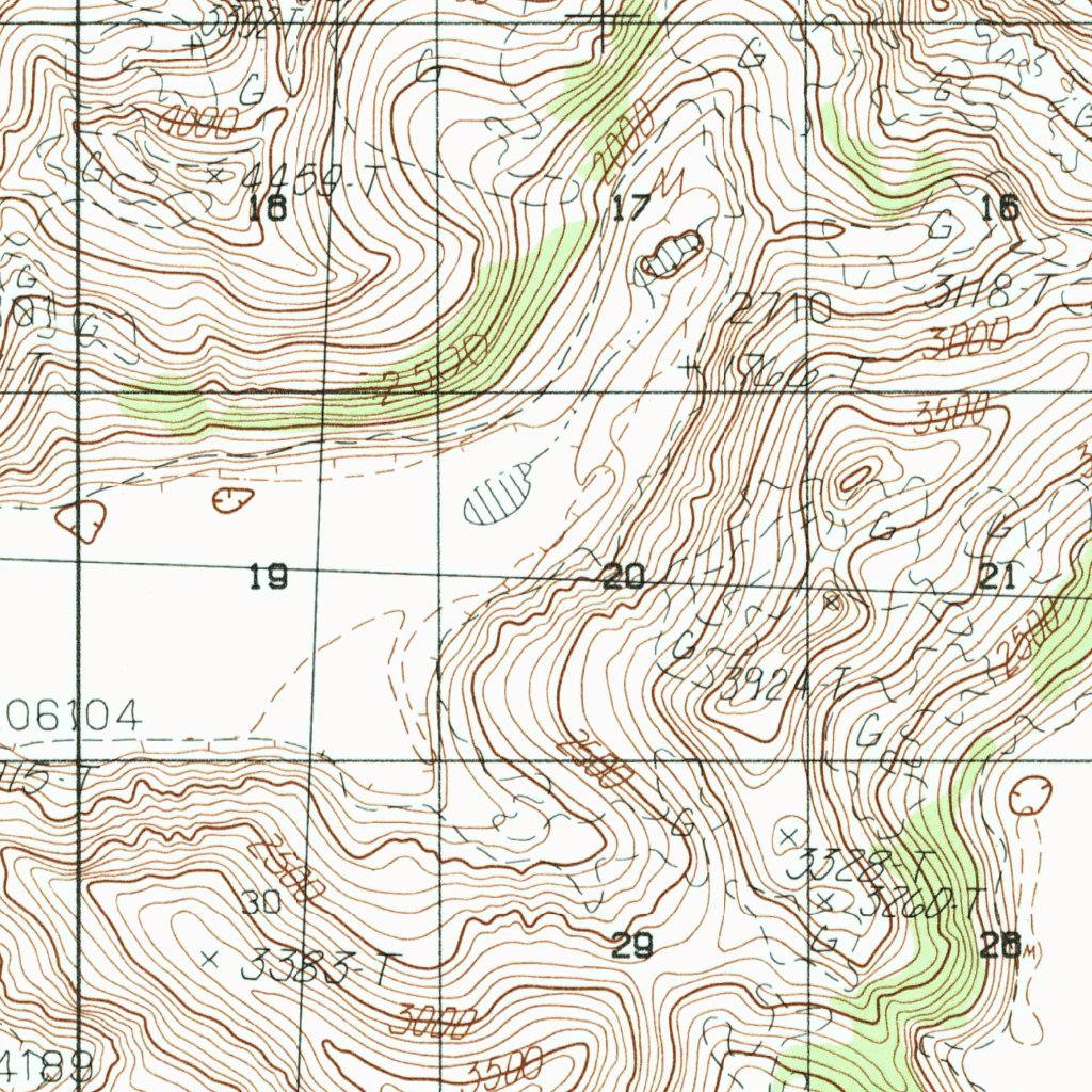 Yakutat C-2, AK (1985, 63360-Scale) Map by United States Geological ...