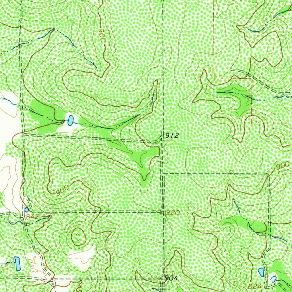 Yancey, TX (1964, 24000-Scale) Map by United States Geological Survey ...