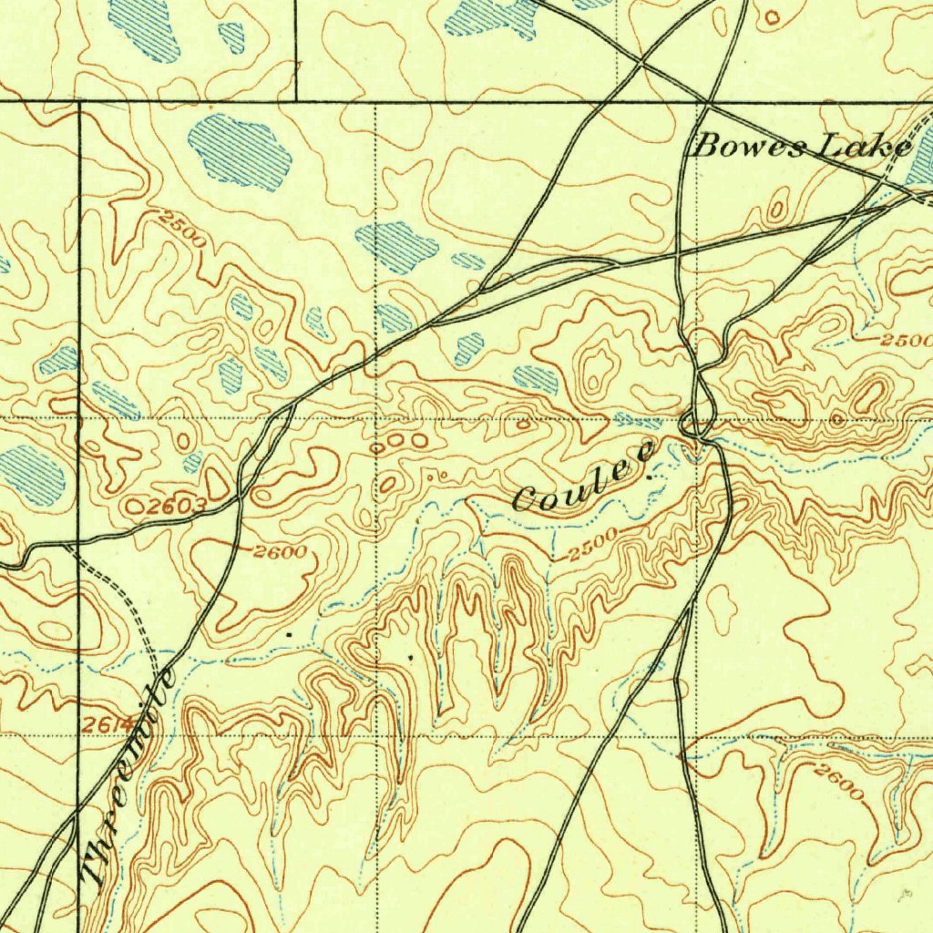 Yantic, MT (1904, 62500-Scale) Map by United States Geological Survey ...