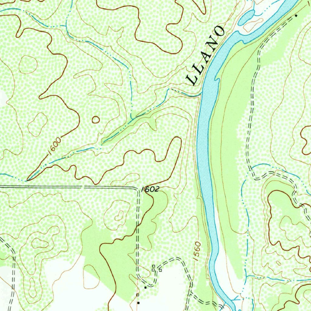 Yates, TX (1968, 24000-Scale) Map by United States Geological Survey ...