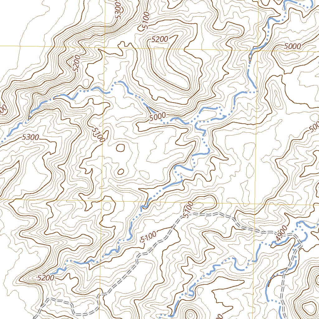 Yellow Rock Point West, UT (2023, 24000-Scale) Map by United States ...