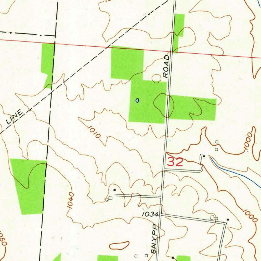 Yellow Springs, OH (1955, 24000-Scale) Map by United States Geological ...