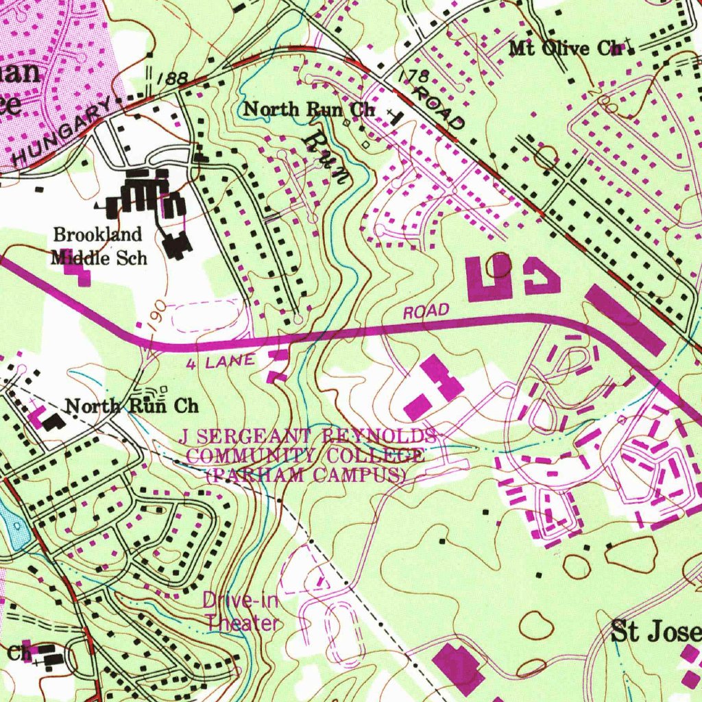 Yellow Tavern, VA (1963, 24000-Scale) Map by United States Geological ...