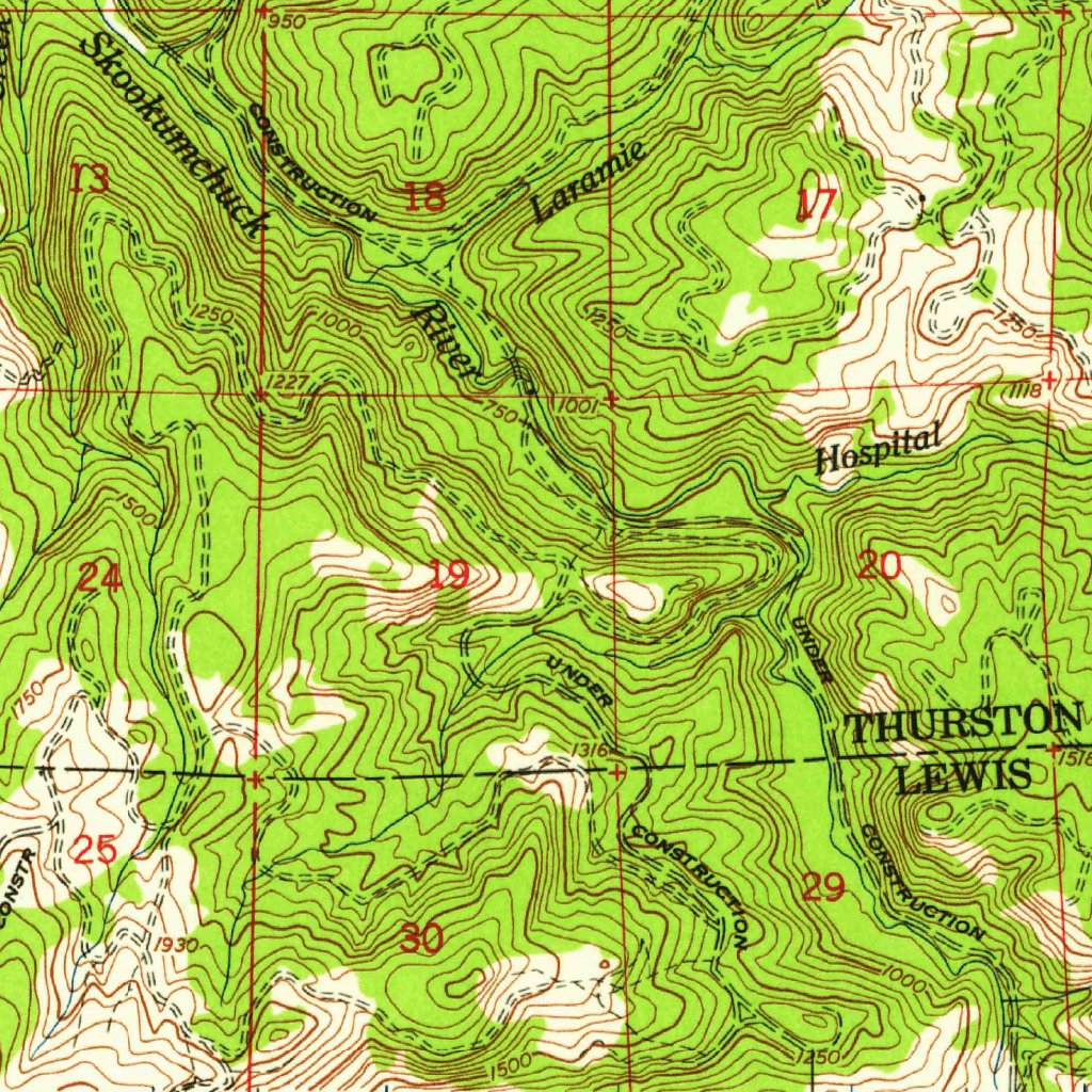 Yelm, WA (1949, 62500-Scale) Map by United States Geological Survey ...