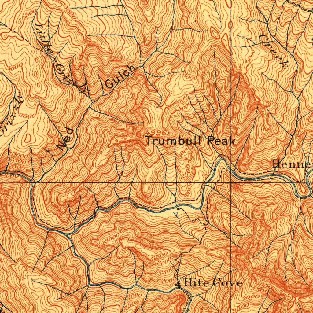 Yosemite, CA (1903, 125000-Scale) Map by United States Geological ...