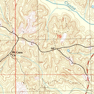 Zama, MS (1989, 24000-Scale) Map by United States Geological Survey ...