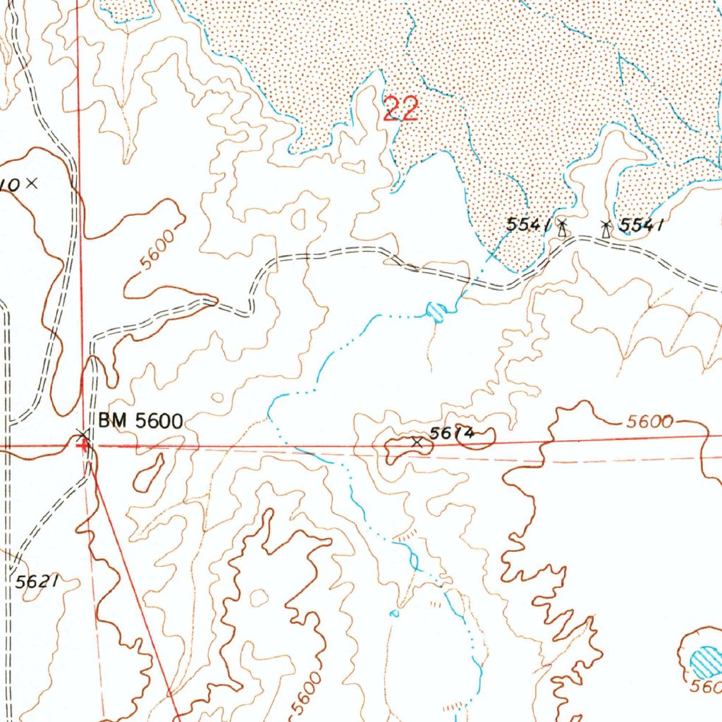 Zion Reservoir, AZ (1978, 24000-Scale) Map by United States Geological ...