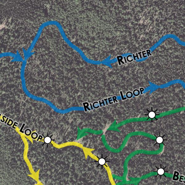 NSAA Trail Map - Hillside by University of Alaska Anchorage | Avenza Maps