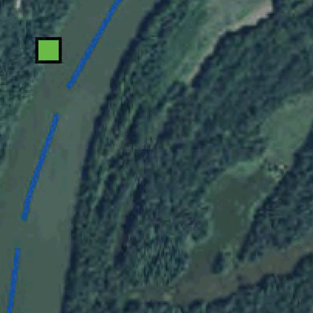 Alabama River Navigation Chart 25 (Mile 155.9 - 160.9) Map by US Army ...