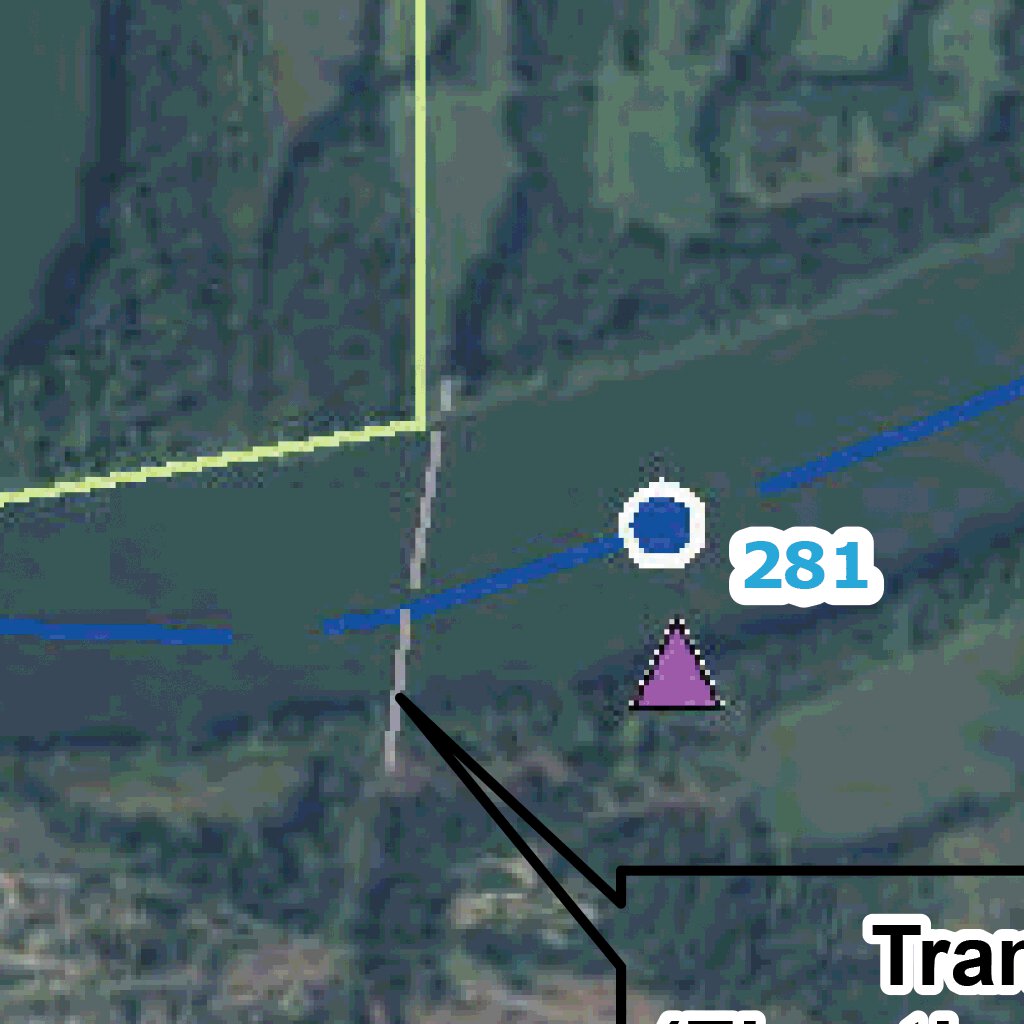 Alabama River Navigation Chart 43 (Mile 276.7 - 283.2) Map by US Army ...