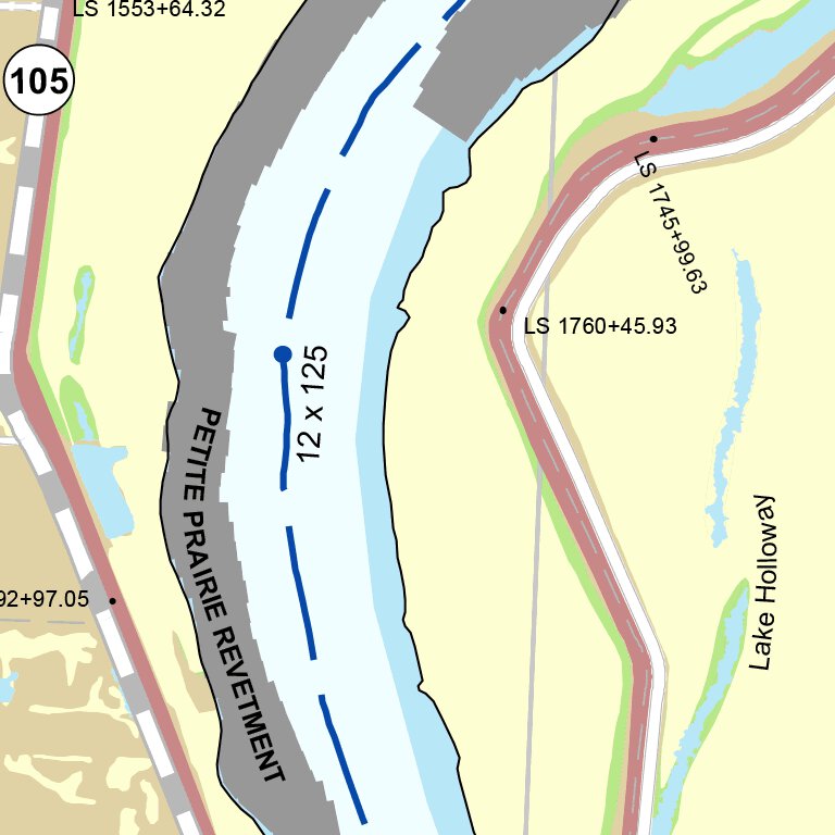 Atchafalaya River Chart 12 - Keith Lake, LA Map by US Army Corps of ...