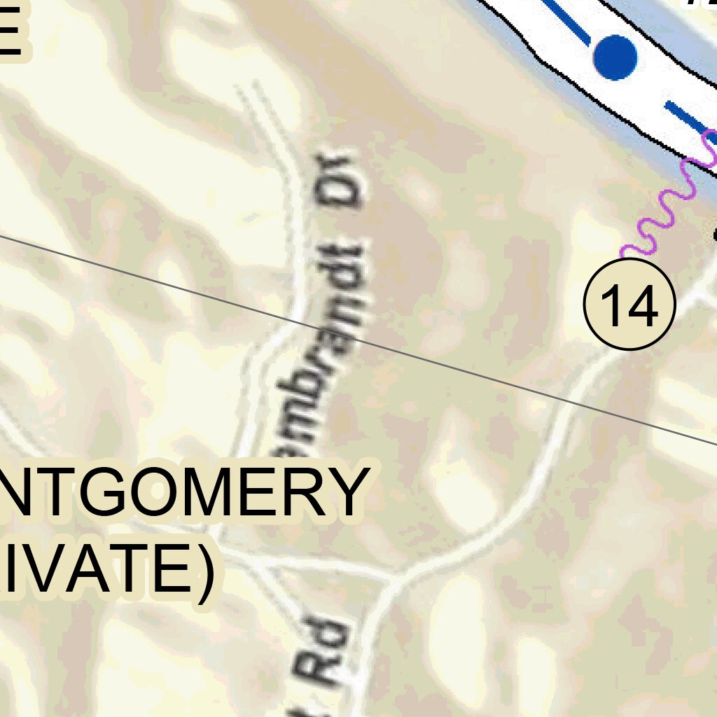 Cumberland River Chart 18 - Clarksville, TN; Red River; Geisers Bluff Map by US Army Corps of ...