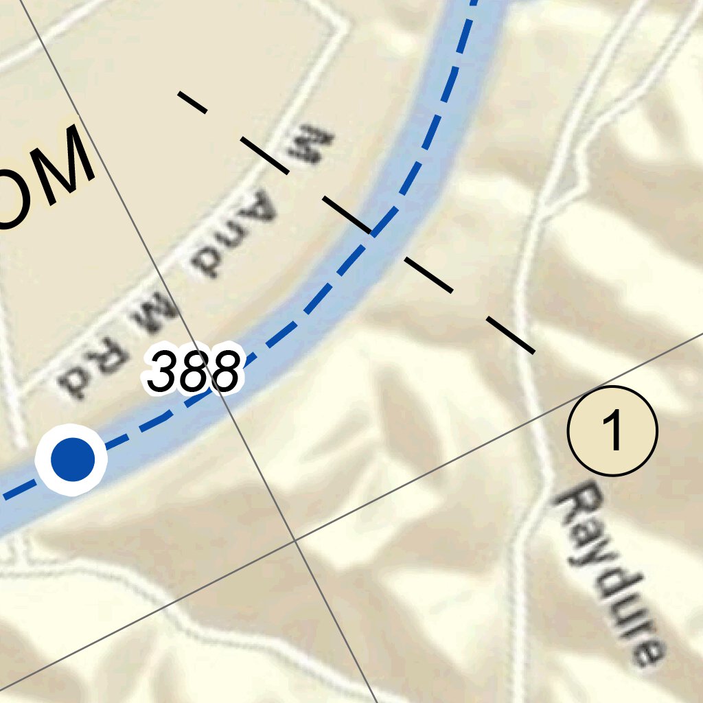 Cumberland River Chart 48 - Kettle Creek, KY; KY-TN State Line ...