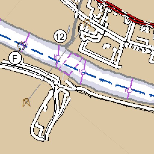Kanawha River Chart 24a (Tributary) - Charleston, Etowah Dock Map by US ...