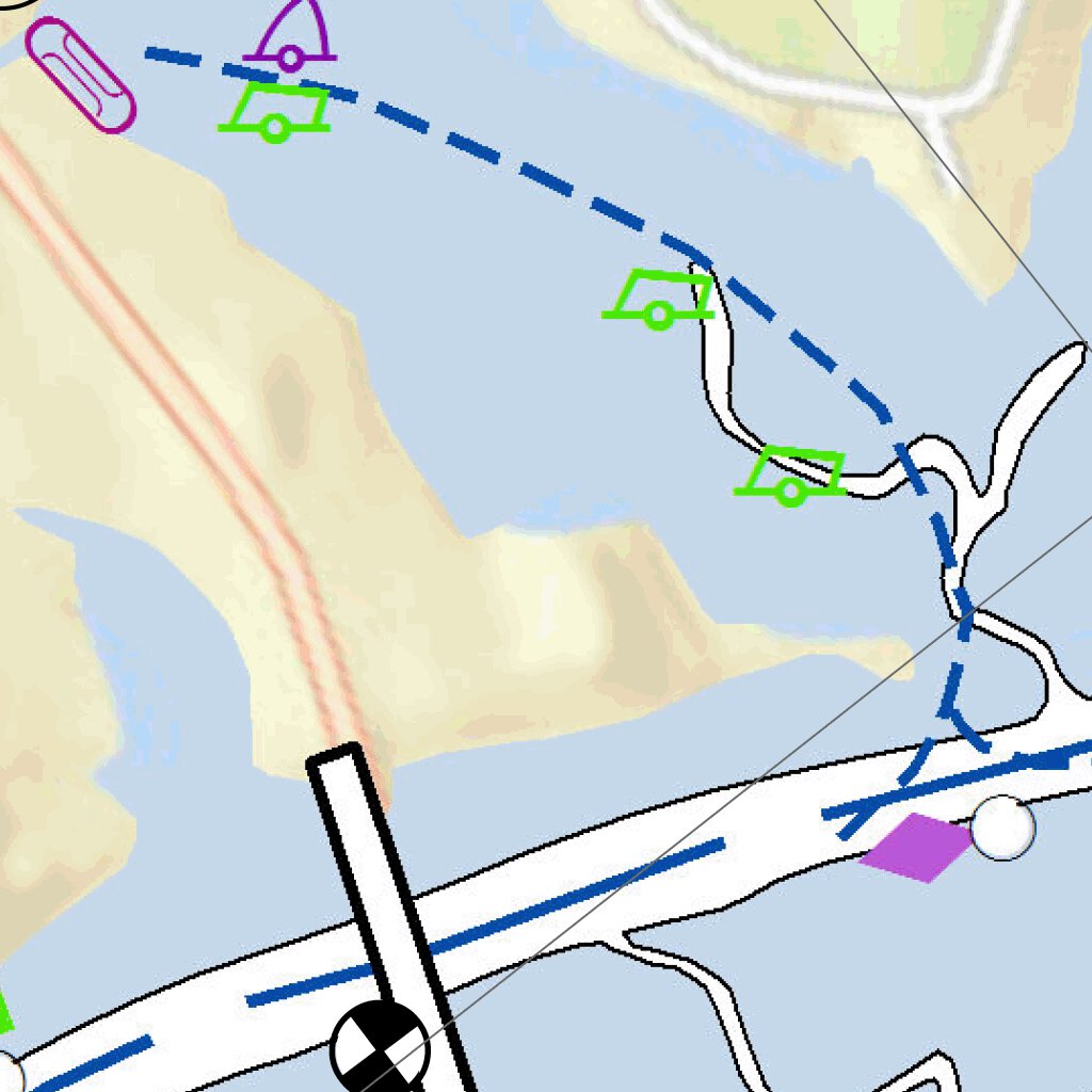 Tennessee River Chart 102 - Hiwassee River Map by US Army Corps of ...
