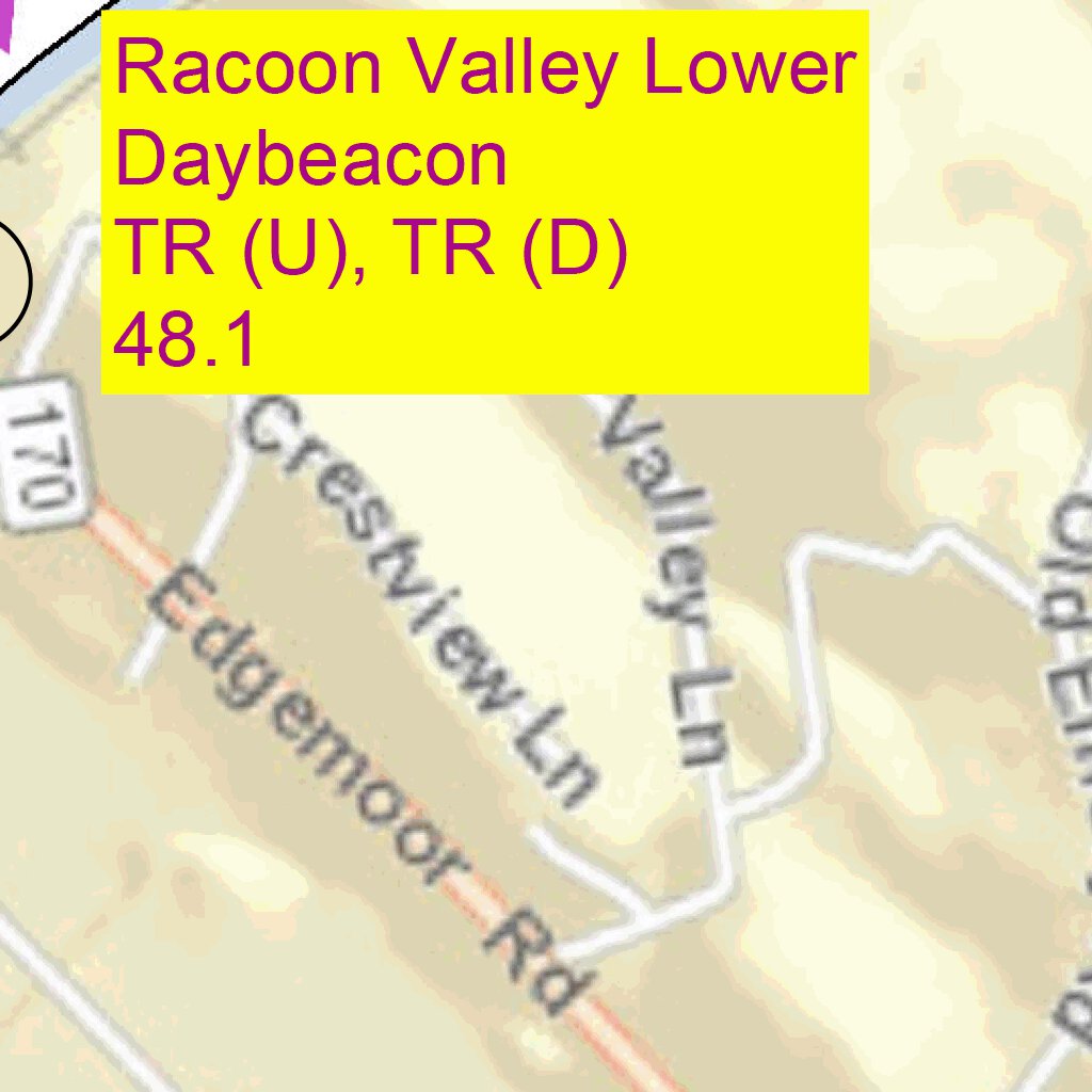 Tennessee River Chart 111 - Clinch River Map by US Army Corps of ...