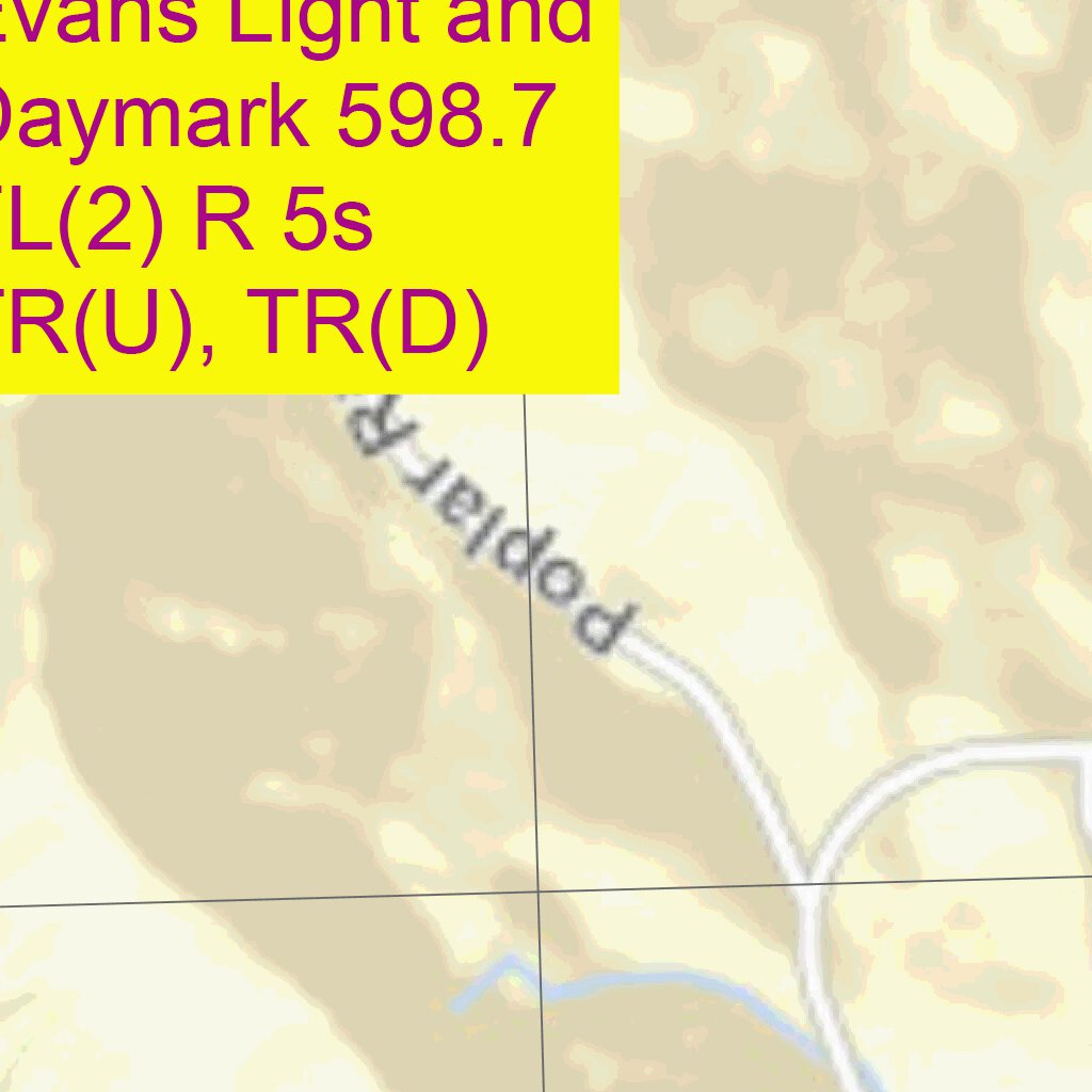 Tennessee River Chart 113 - Tellico Dam Map by US Army Corps of ...