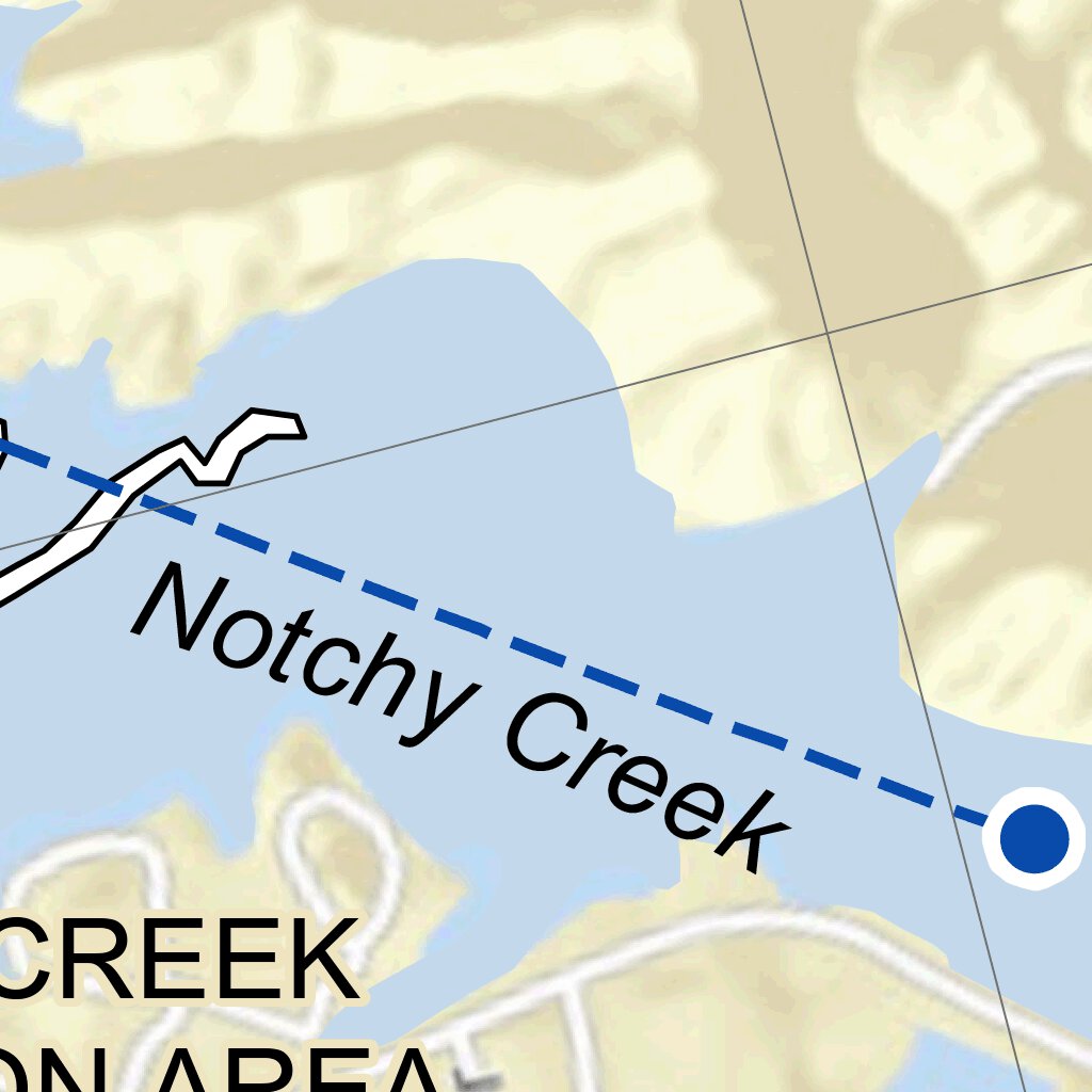 Tennessee River Chart 117 - Tellico River; Notchy Creek; Ballplay Creek ...