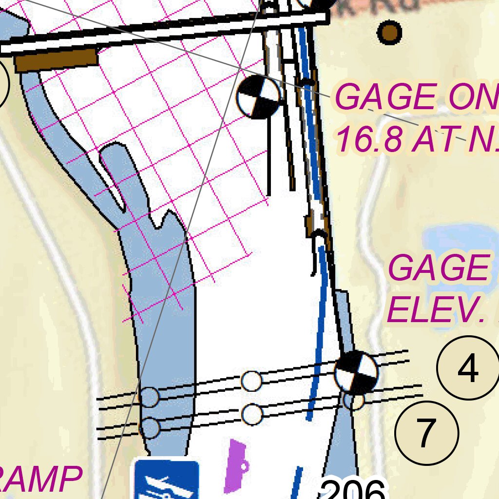 Tennessee River Chart 30 - Hamburg Landing; Pickwick Landing Dam Map by ...
