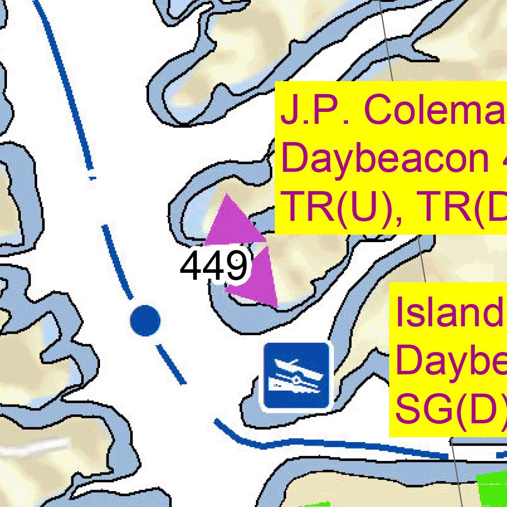 Tennessee River Chart 32A - Tennessee - Tombigbee Waterway Map by US ...
