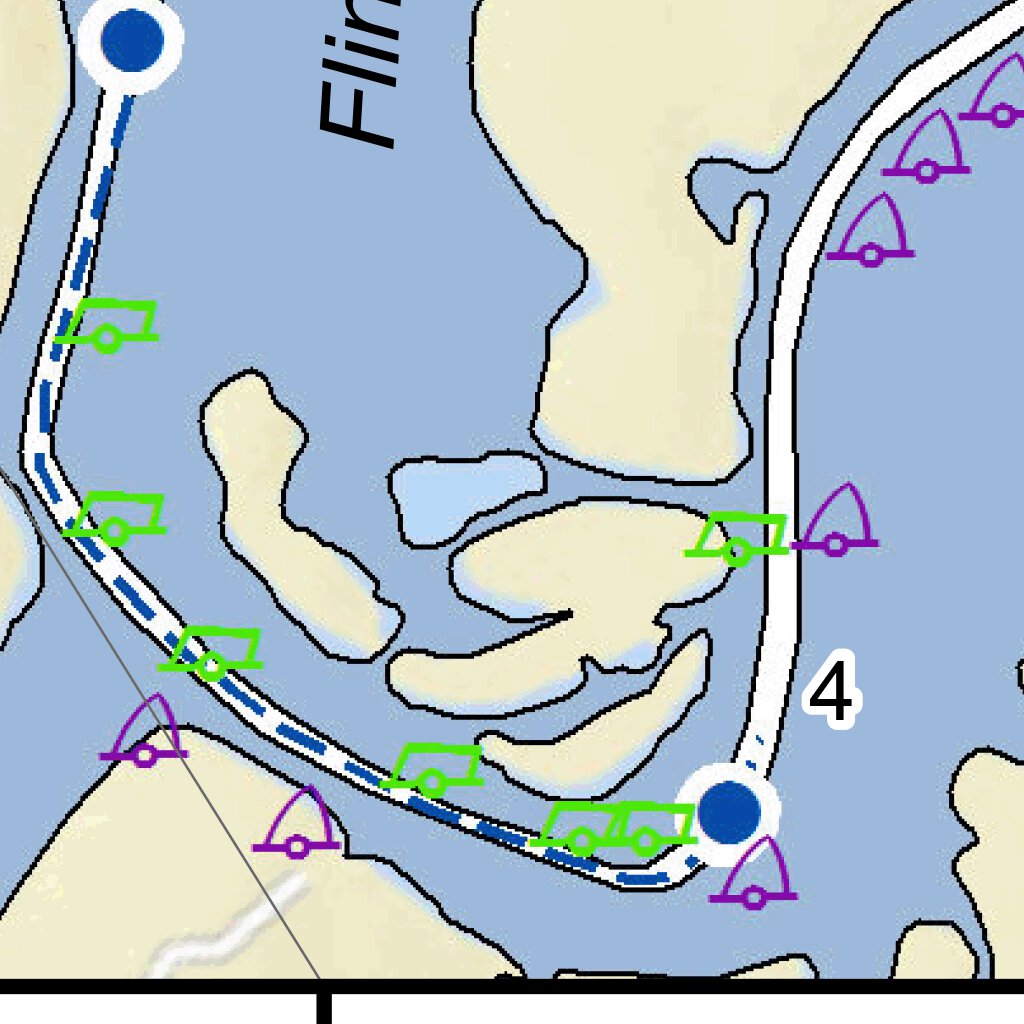 Tennessee River Chart 46 - Wheeler National Wildlife Refuge Map by US ...