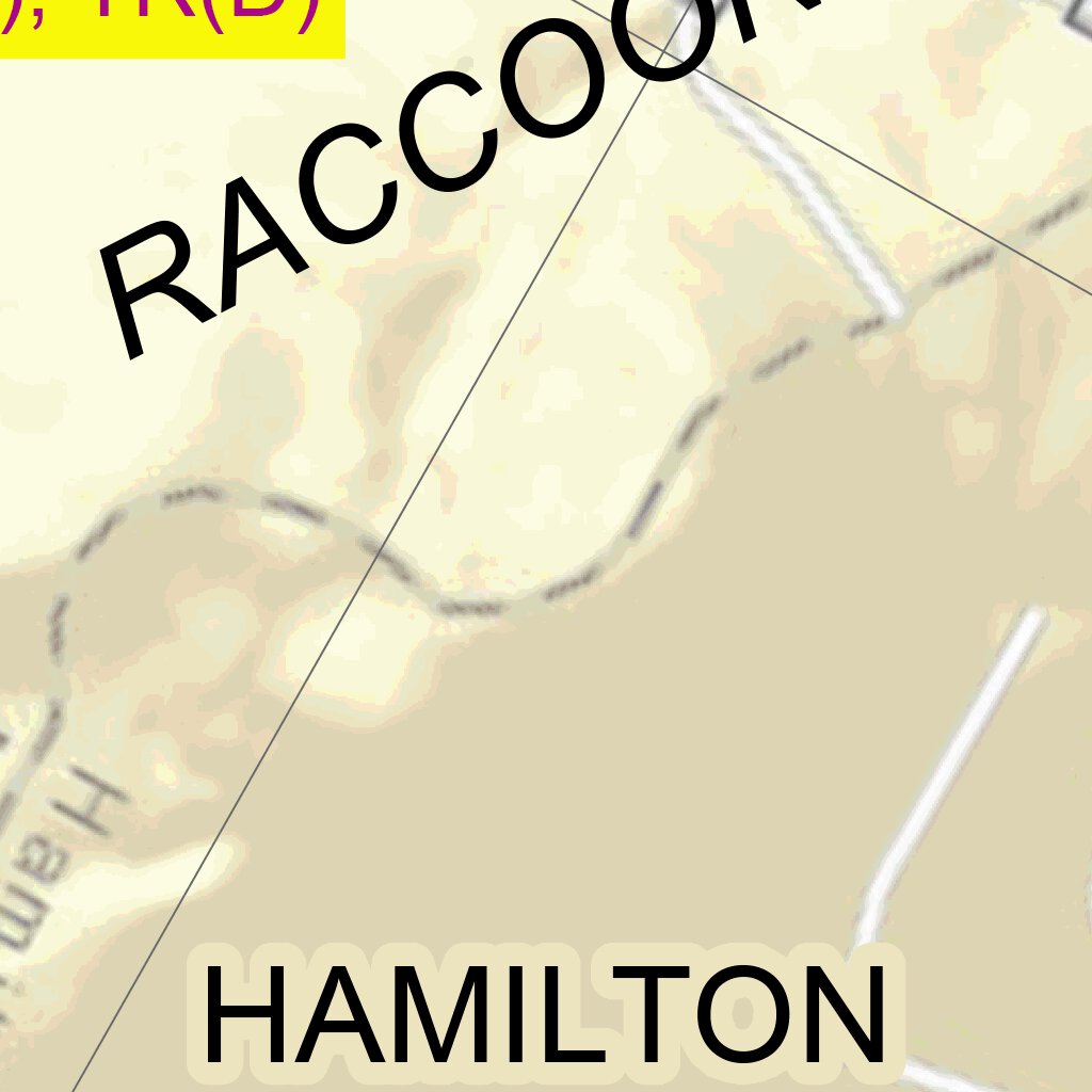 Tennessee River Chart 65 - Prentice Cooper State Forest & Wildlife ...