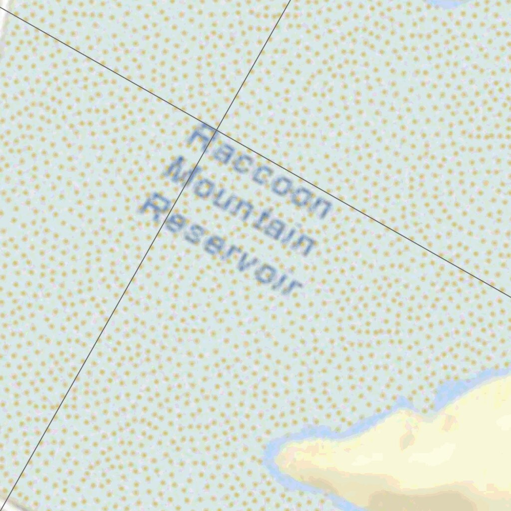 Tennessee River Chart 65 - Prentice Cooper State Forest & Wildlife ...