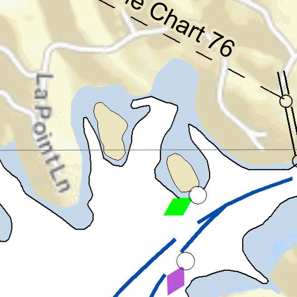 Tennessee River Chart 76 - Watts Bar Dam Map by US Army Corps of ...