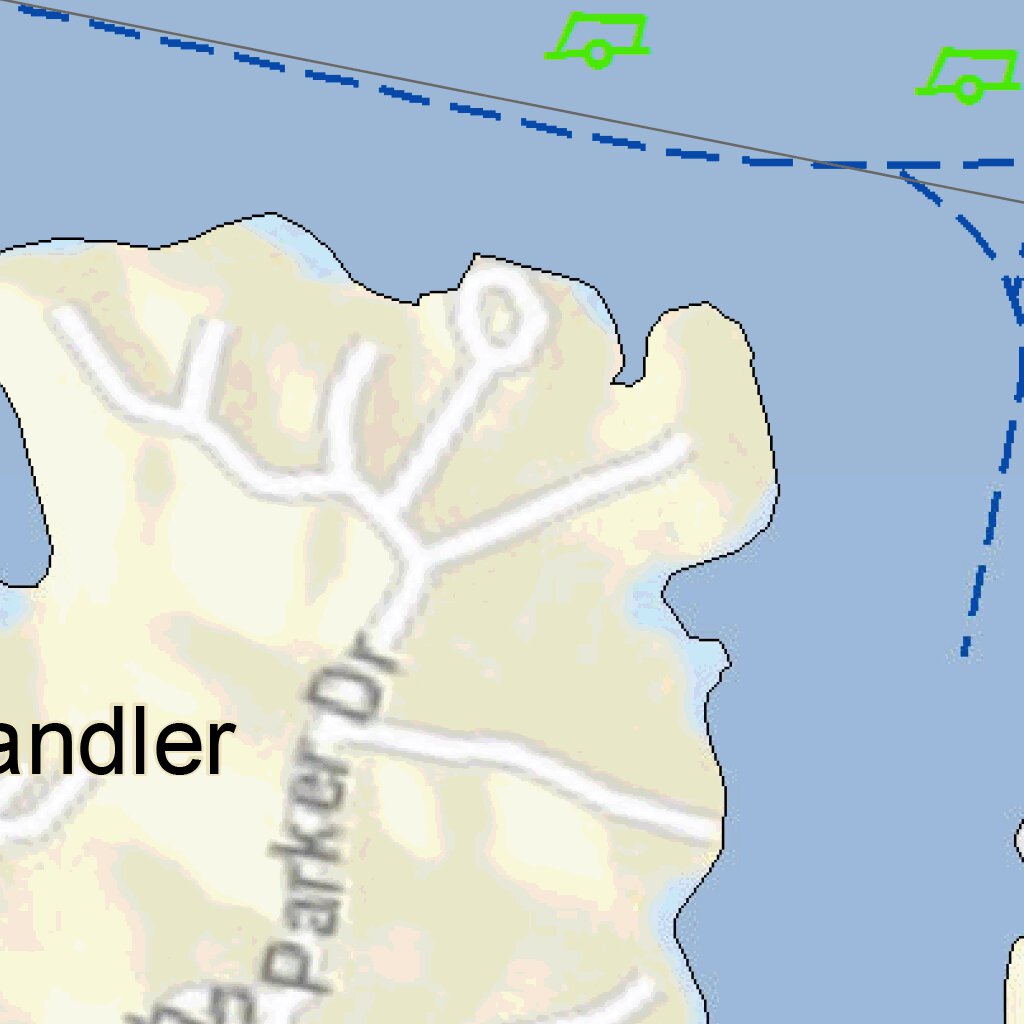 Tennessee River Chart 9 - Big Sandy River Map by US Army Corps of ...