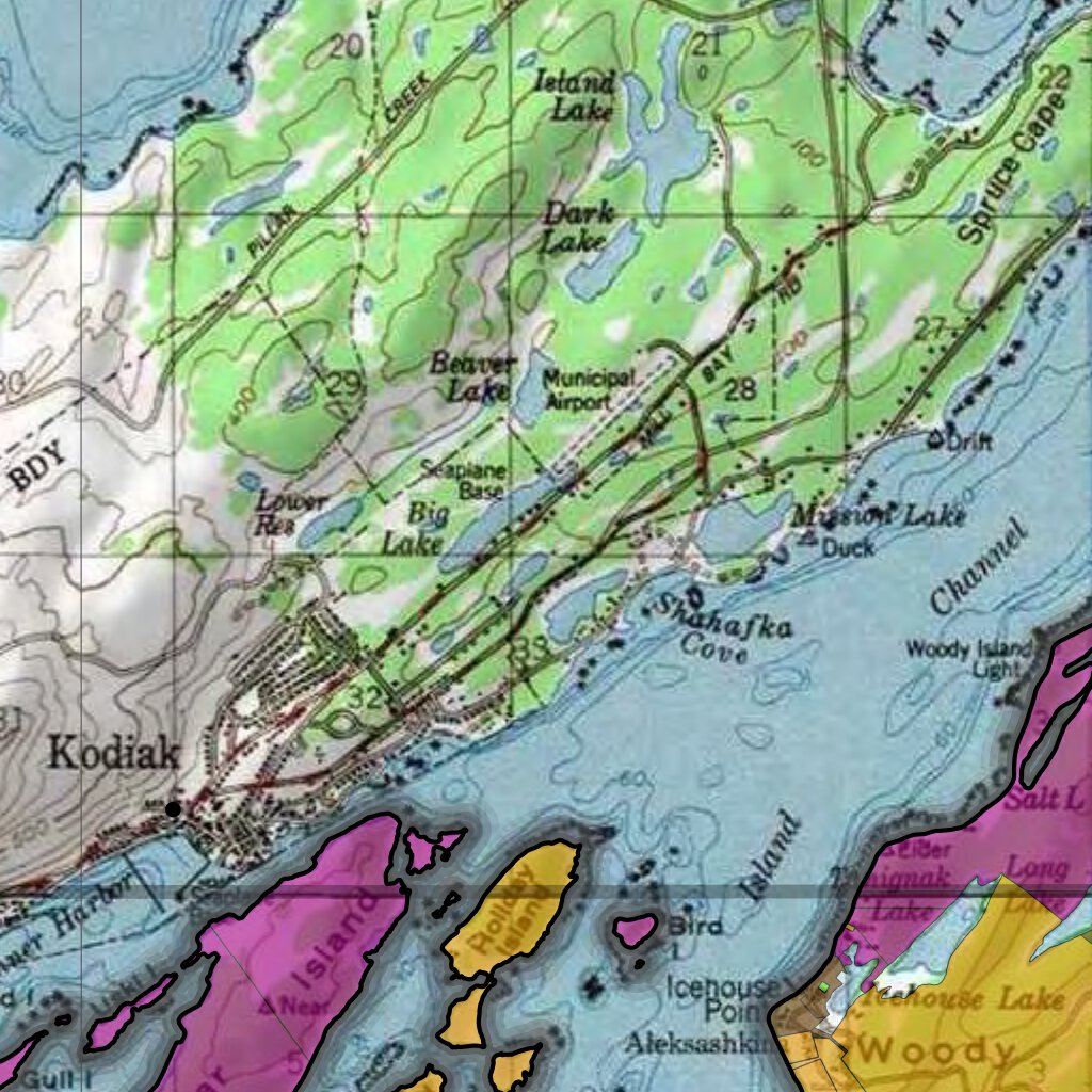 Alaska Maritime NWR (AKM-145 - #145 of 183) Map by U.S. Fish & Wildlife ...