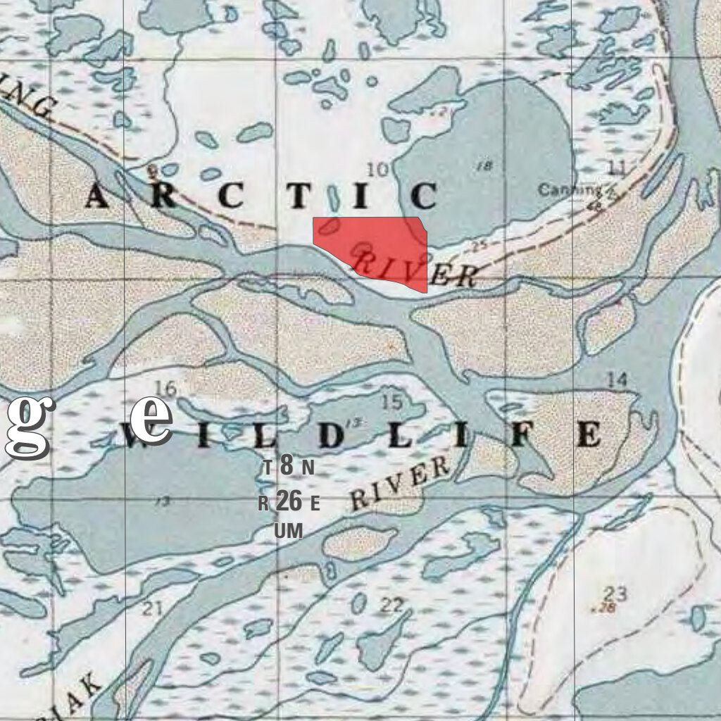 Arctic NWR (ARC-01 - #1 of 73) Map by U.S. Fish & Wildlife Service ...