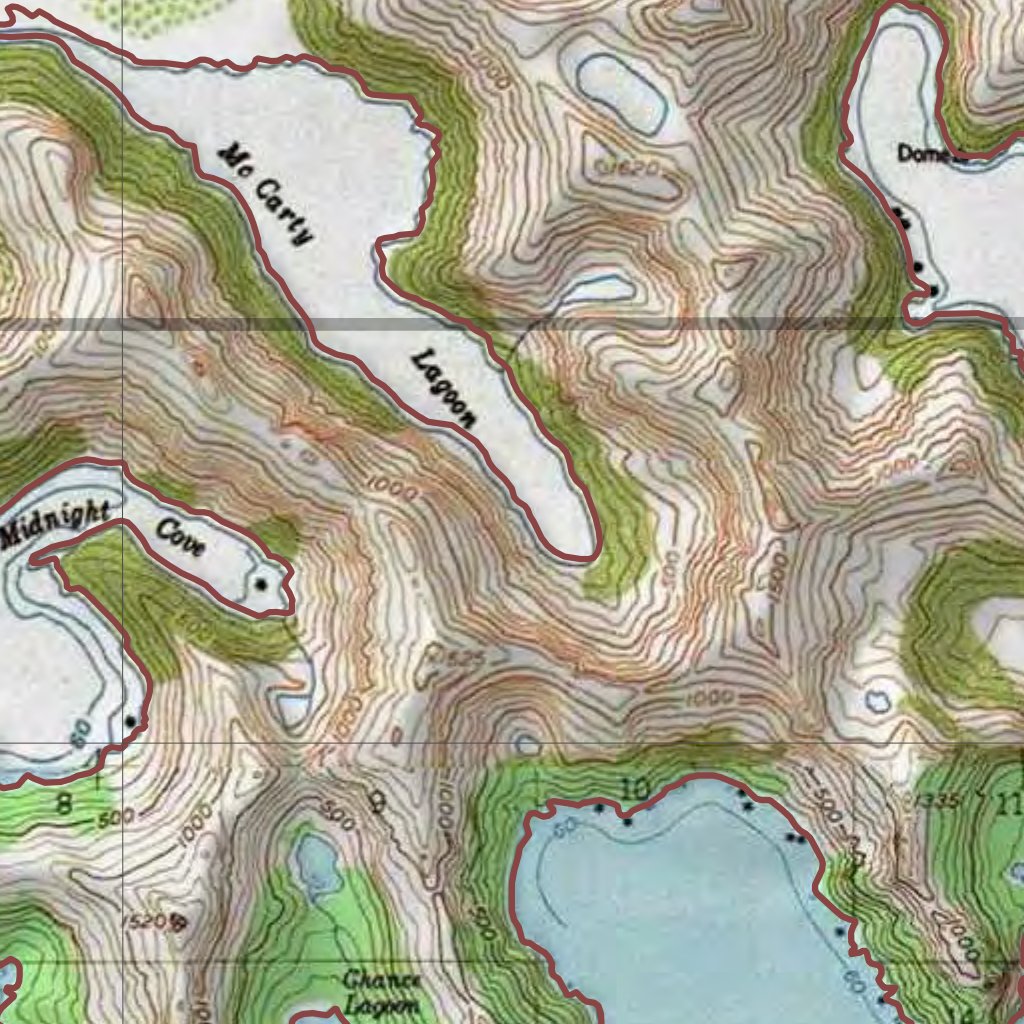 Kenai NWR (KNA-13 - #13 of 13) Map by U.S. Fish & Wildlife Service ...