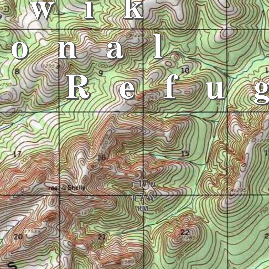 Selawik NWR (SWK-03 - #3 of 20) Map by U.S. Fish & Wildlife Service ...