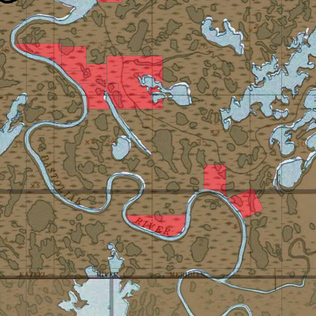 Yukon Delta NWR (YKD-10 - #10 of 93) Map by U.S. Fish & Wildlife ...